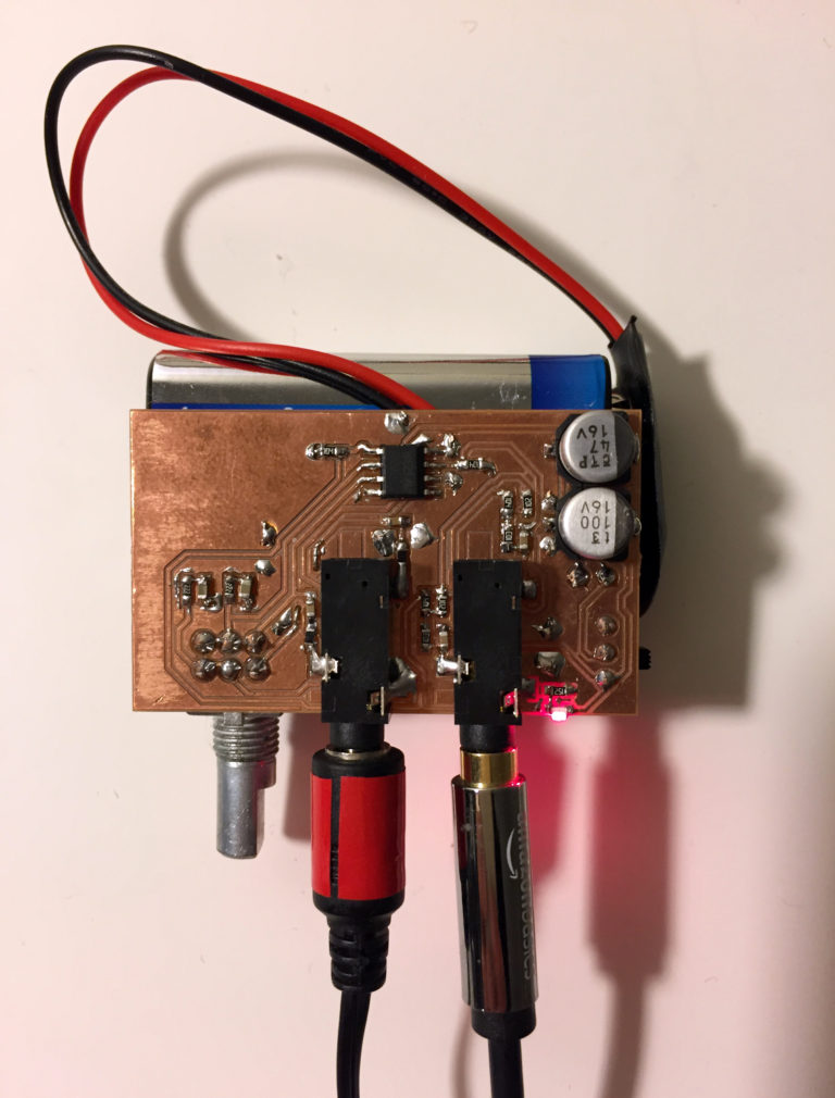 Stereo Electret Preamp TL072 Surface Mount | ROBERT TWOMEY